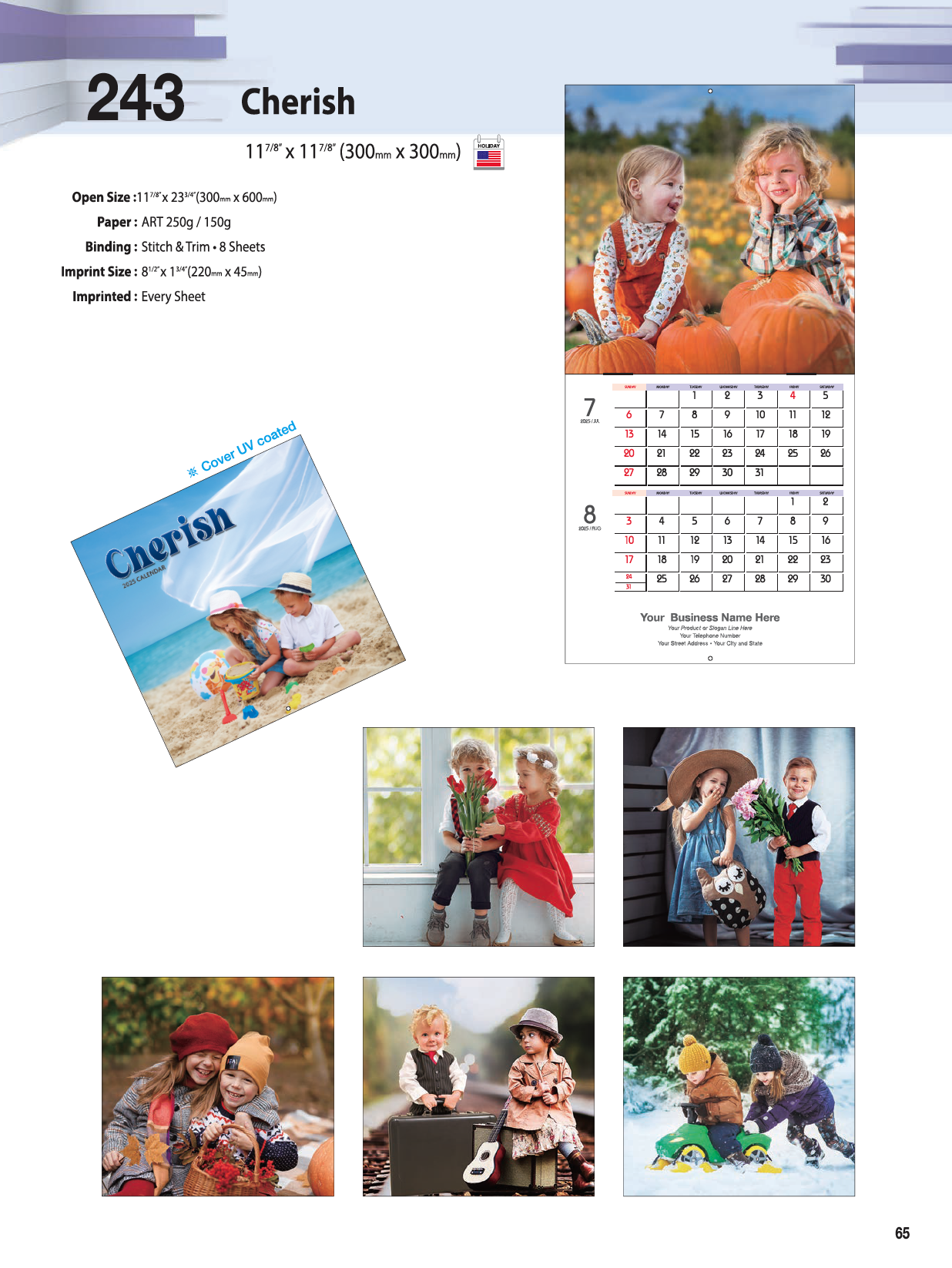 No.243. Cherish – New Sunny Calendars/달력주문 카달록